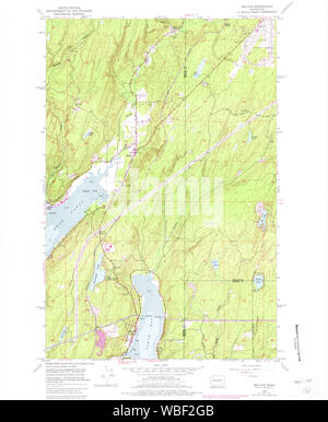 Belfair, Washington, map 1953, 1:24000, United States of America by ...