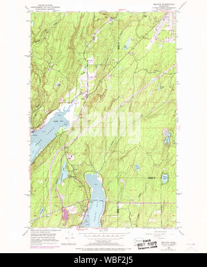 Belfair, Washington, map 1953, 1:24000, United States of America by ...