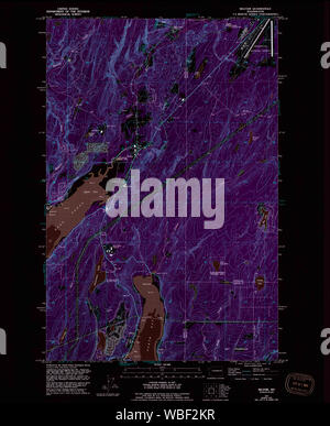 Belfair, Washington, map 1953, 1:24000, United States of America by ...