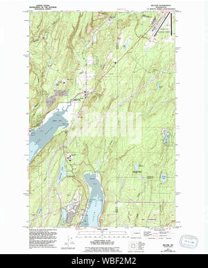 Belfair, Washington, map 1953, 1:24000, United States of America by ...
