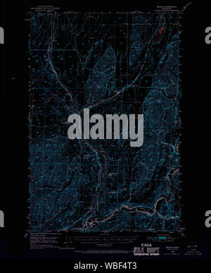 Benge, Washington, map 1950, 1:62500, United States of America by ...