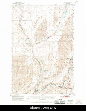 Benge, Washington, map 1950, 1:62500, United States of America by ...