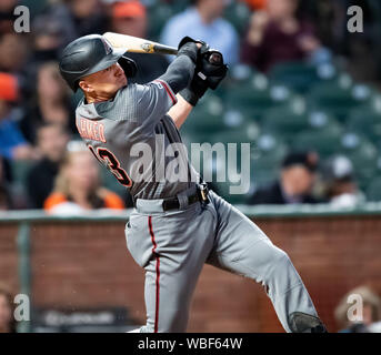 Arizona Diamondbacks shortstop Nick Ahmed (13) in the second inning of ...