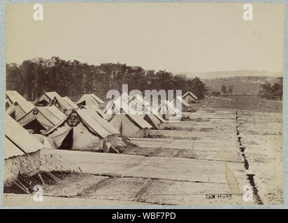 Tents of General Hospital, Camp Letterman, Gettysburg, Pennsylvania ...