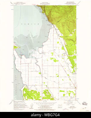 Bow, Washington, map 1954, 1:24000, United States of America by ...