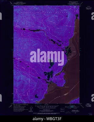 Brinnon, Washington, map 1953, 1:24000, United States of America by ...
