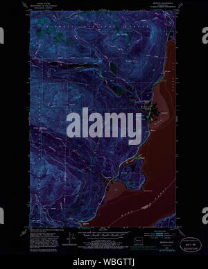 Brinnon, Washington, map 1953, 1:24000, United States of America by ...