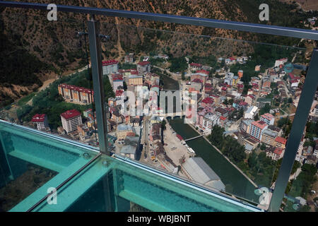 view of gumushane torul from glass cruise terrace Stock Photo - Alamy