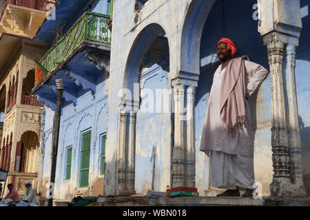 An old haveli in Pushkar in Rajasthan India Stock Photo - Alamy