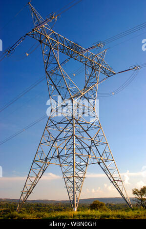 metal pylon electrical tower sign detail danger hazard yellow death ...