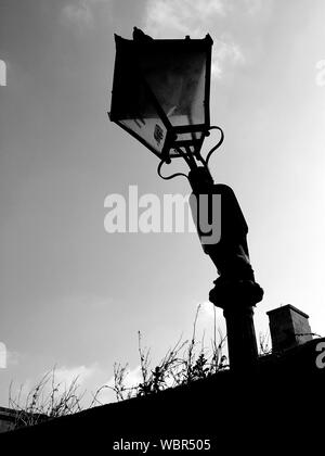 damaged street lamp post outdoors in sun Stock Photo - Alamy