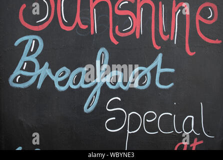 Bad English spelling on a sign Stock Photo - Alamy