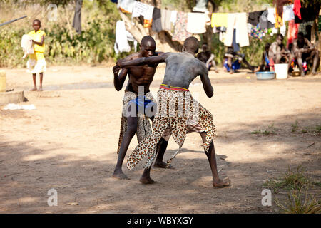 Bor, South Sudan. Dinka Tribesmen. Photographed September 1972 Stock ...