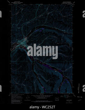 Dayton, Washington, map 1967, 1:24000, United States of America by ...