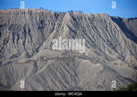 Bromo volcano on the Java island, Indonesia Stock Photo - Alamy