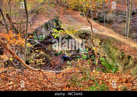 Rockbridge, Rockbridge State Nature Preserve, Ohio Stock Photo - Alamy