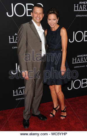 Jon Cryer and wife Lisa Joyner attend the "Two and a Half Men" 100th ...