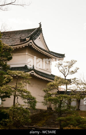 Japanese roofline in Osaka, Japan Stock Photo - Alamy