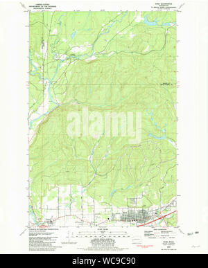 Elma, Washington, map 1981, 1:24000, United States of America by ...