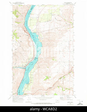 Entiat, Washington, map 1968, 1:24000, United States of America by ...