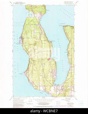 Freeland, Washington, map 1953, 1:24000, United States of America by ...