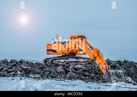 Excavators are heavy construction equipment consisting of a boom ...