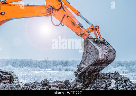 Excavators are heavy construction equipment consisting of a boom ...