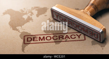 Rubber stamp over paper background with five stars printed on it ...