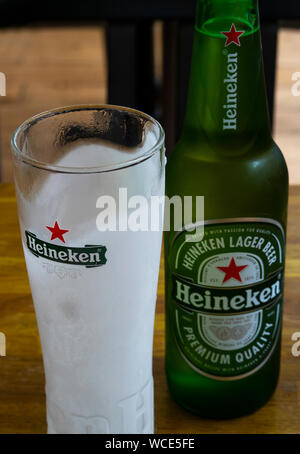 BEER HEINEKEN COLD Stock Photo - Alamy