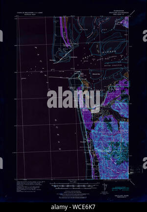 Grayland, Washington, map 1941, 1:62500, United States of America by ...