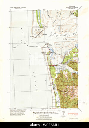Grayland, Washington, map 1941, 1:62500, United States of America by ...