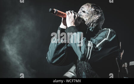 Tortilla Face of Slipknot performs during Louder Than Life at Highland ...