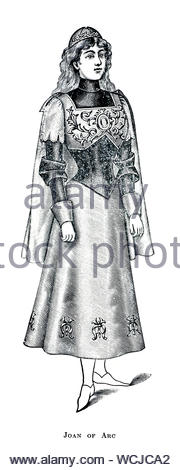 Image from 'Jeanne d'Arc 1431,' depicting scenes from the life of Joan ...