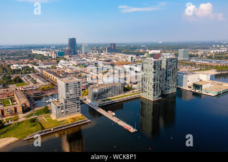 Netherlands, Almere, city center. Aerial Stock Photo - Alamy