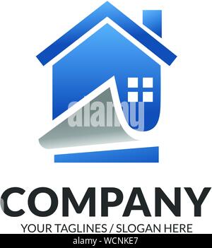 Real Estate Business Logo vector illustration design Stock Vector Image ...