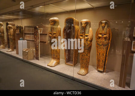 The Royal Mummy Room at the Egyptian Museum Stock Photo - Alamy