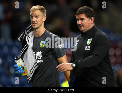 Goalkeeping Coach Billy Mercer, and Goalkeeper Tom Heaton, Burnley FC ...