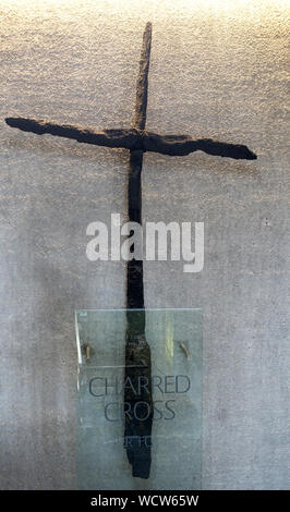 The Charred Cross of St Michael's Cathedral in Coventry was made of ...