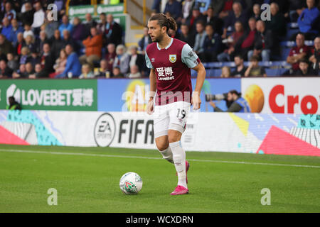 BURNLEY, ENGLAND AUG 28TH Jay Rodriguez in action during the Carabao ...