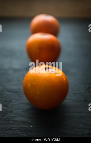 Lulo fruit from Colombia - Solanum quitoense. White background Stock ...