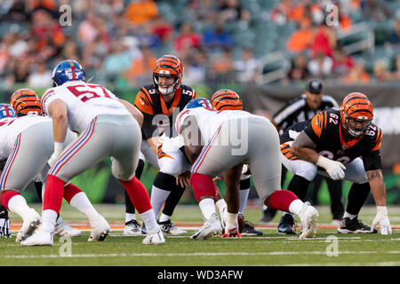 Cincinnati Bengals quarterback Ryan Finley during the first half of an ...