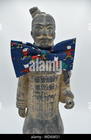 The Qin Shi Huang Mausoleum on the outskirts of Xian, Shaanxi, China ...