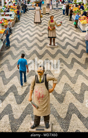 Livramento food market in Setubal town, Portugal Stock Photo - Alamy