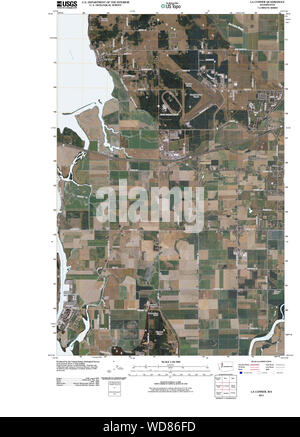 La Conner, Washington State, WA, USA - Tulips blooming in Field at ...