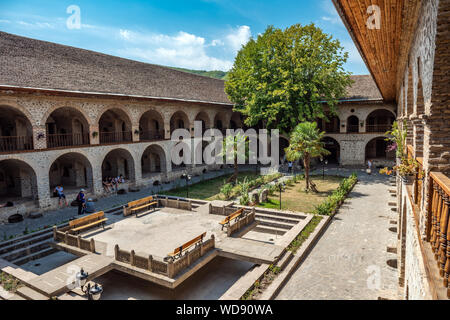Azerbaijan, Shaki, the caravanserai Stock Photo - Alamy