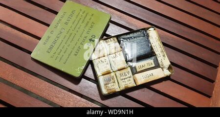 WWII Dehydrated Emergency Rations Stock Photo - Alamy