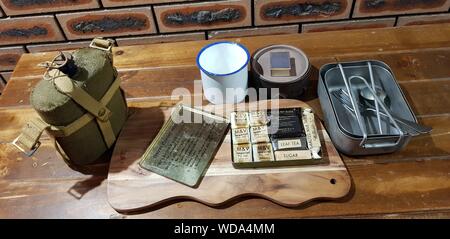 Reproduction WWII Australian Dehydrated Emergency Ration Stock Photo ...