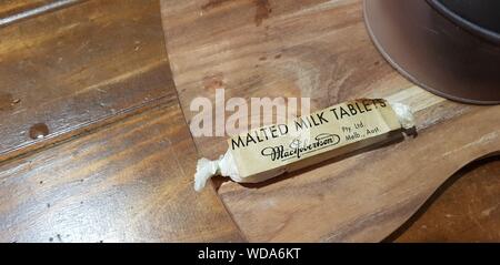 Reproduction WWII Australian Dehydrated Emergency Ration Stock Photo ...