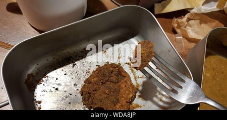 Reproduction WWII Australian Dehydrated Emergency Ration Stock Photo ...