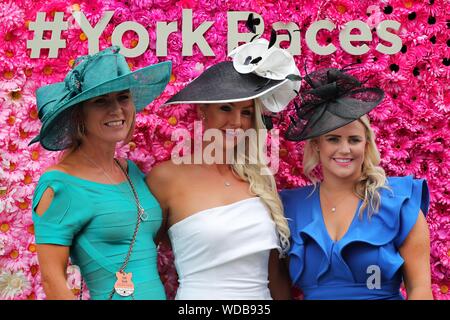 LADIES DAY, YORK RACECOURSE, 2019 Stock Photo - Alamy